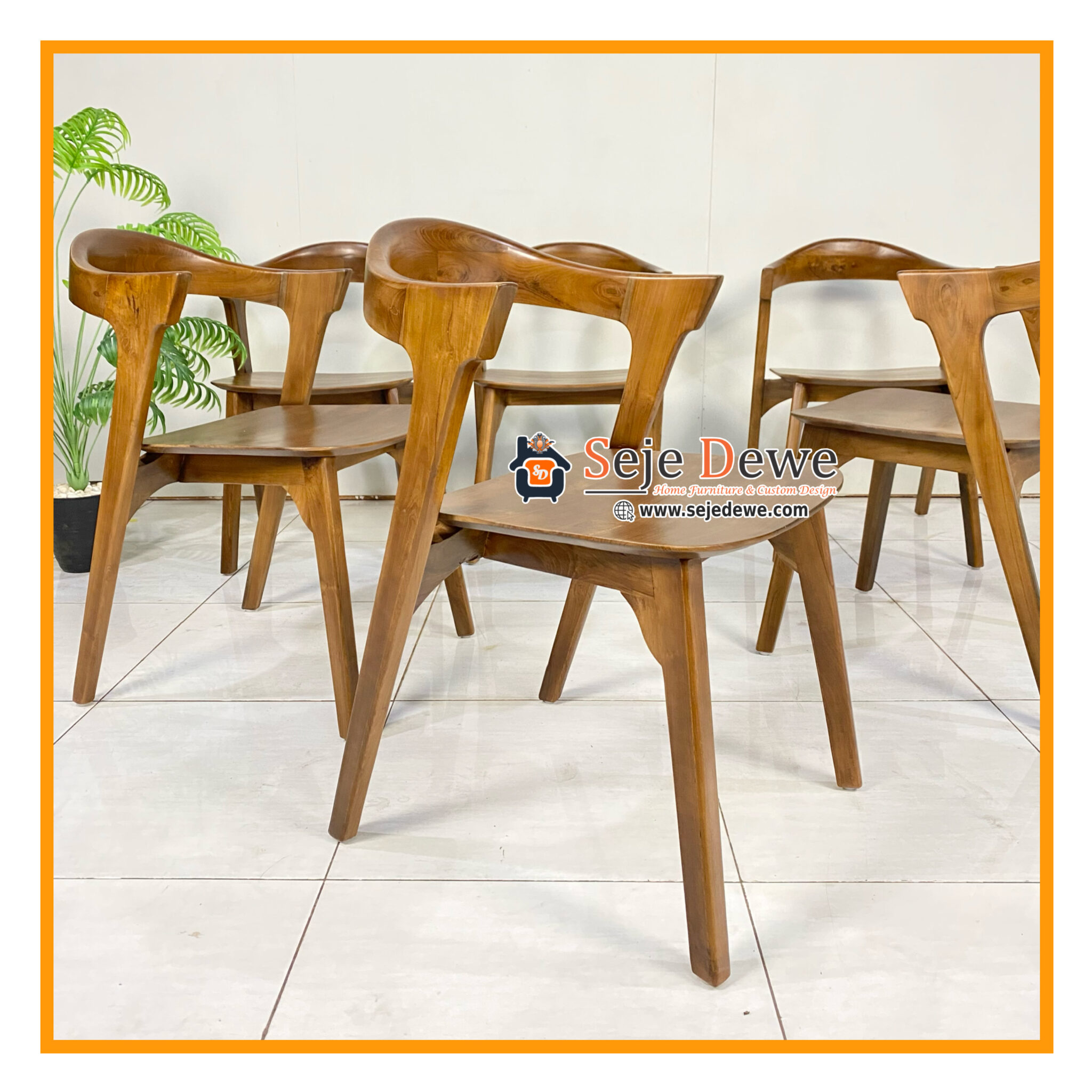 Arm Cafe Chair | Seje Dewe Furniture | Cafe Chair | Modrn Cafe Chair